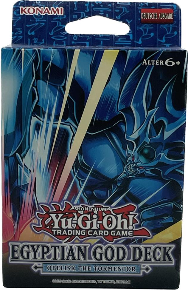 KONAMI Yu-Gi-Oh! EGYPTIAN GOD DECK - Obelisk der Peiniger DE (SEALED ...