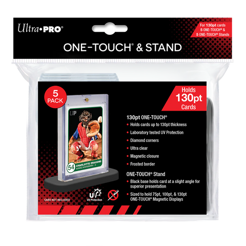 Ultra Pro - 130pt ONE-TOUCH & STANDS (5 Stk.) – PUSHDICH-TCG