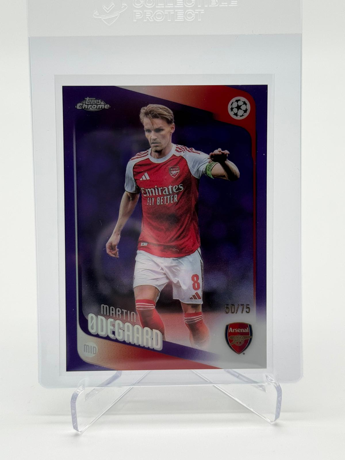 2026 Topps Chrome UCC Martin Odegaard 50/75 – PUSHDICH-TCG