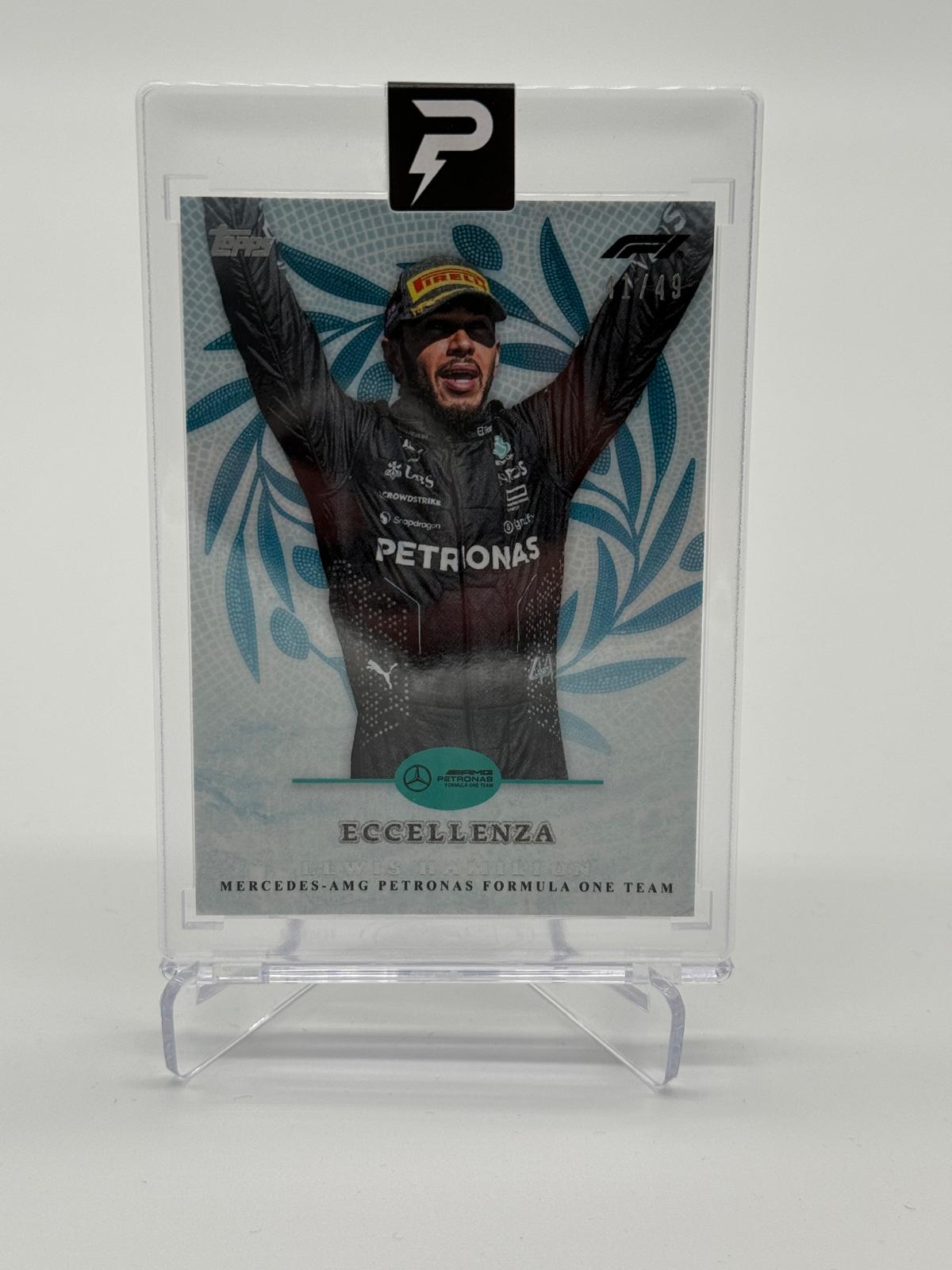 2024 Topps Eccellenza F1 Lewis Hamilton Trionfo 41/49 – PUSHDICH-TCG