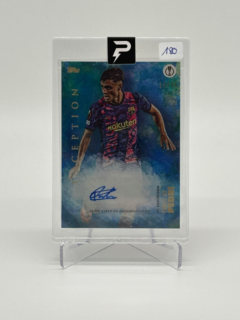 2022 Topps Inception - Pedri Auto /49 – PUSHDICH-TCG