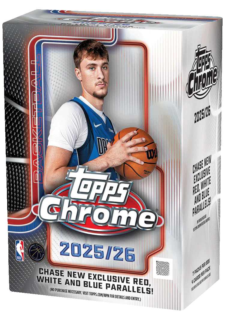 2025-26 Topps Chrome Basketball Value Box (SEALED) – PUSHDICH-TCG