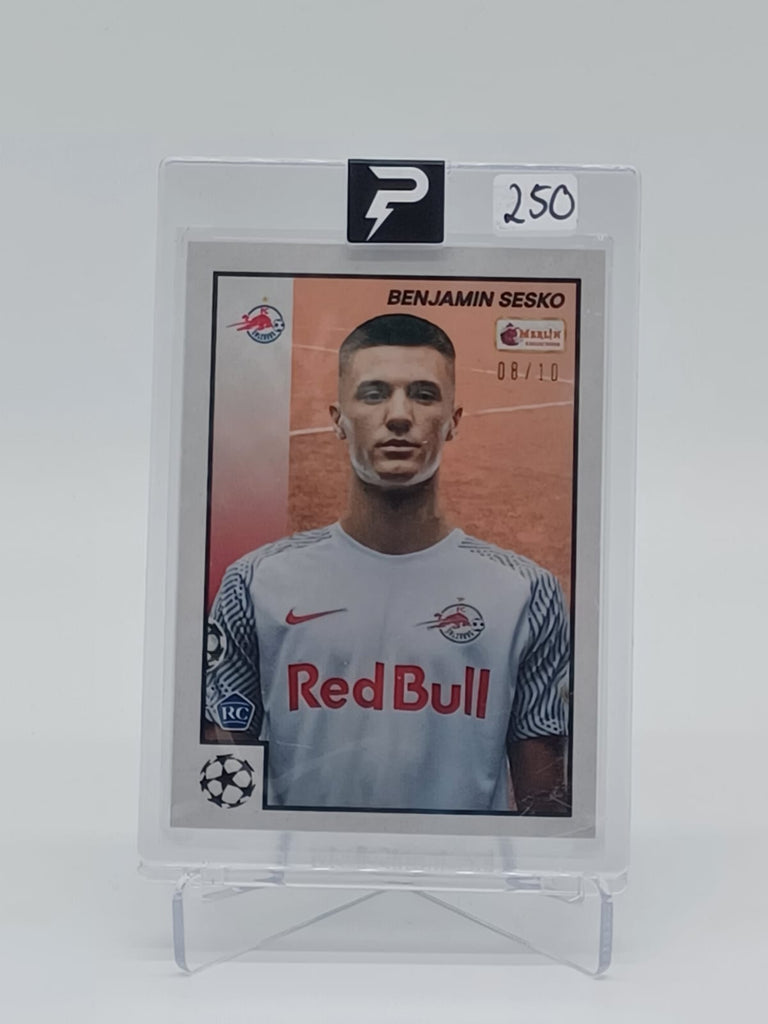 Topps Merlin Heritage 97 - Benjamin Sesko RC /10 – PUSHDICH-TCG Topps Merlin Heritage 97 - Benjamin Sesko RC /10 – PUSHDICH-TCG