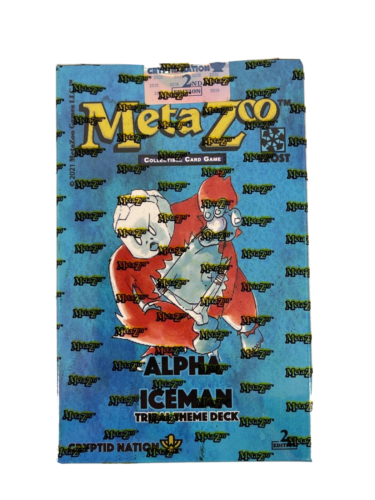 MetaZoo Cryptid Nation 2nd Edition - Alpha Iceman Tribal Theme Deck EN ...